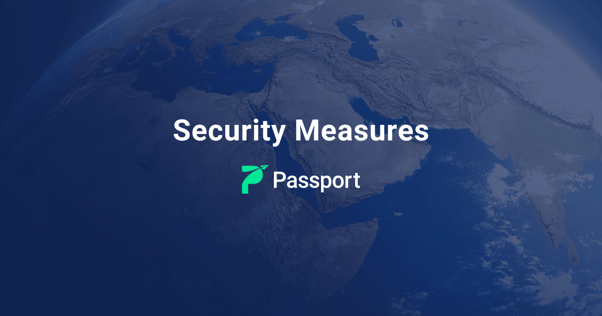Security Measures | Passport